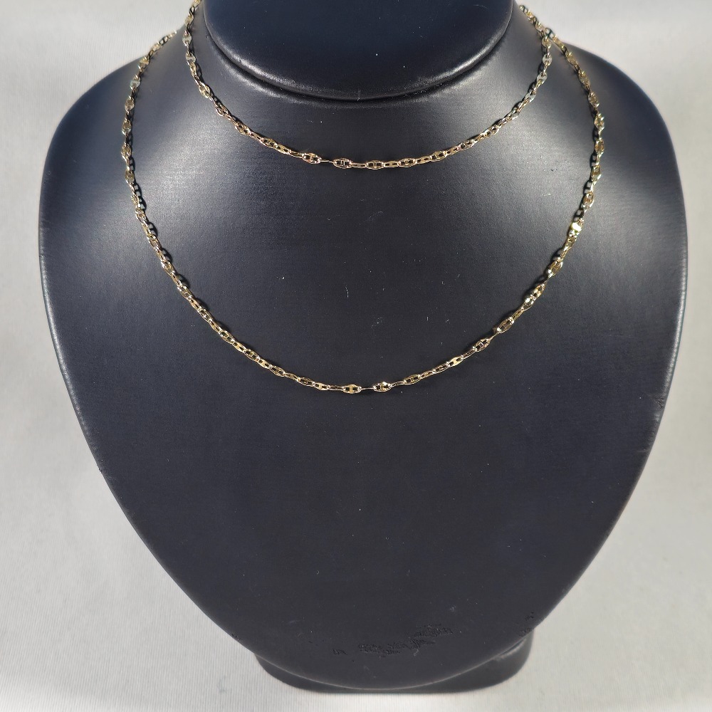 Used 9ct Gold Gucci Link Style Chain 24" - Own4Less